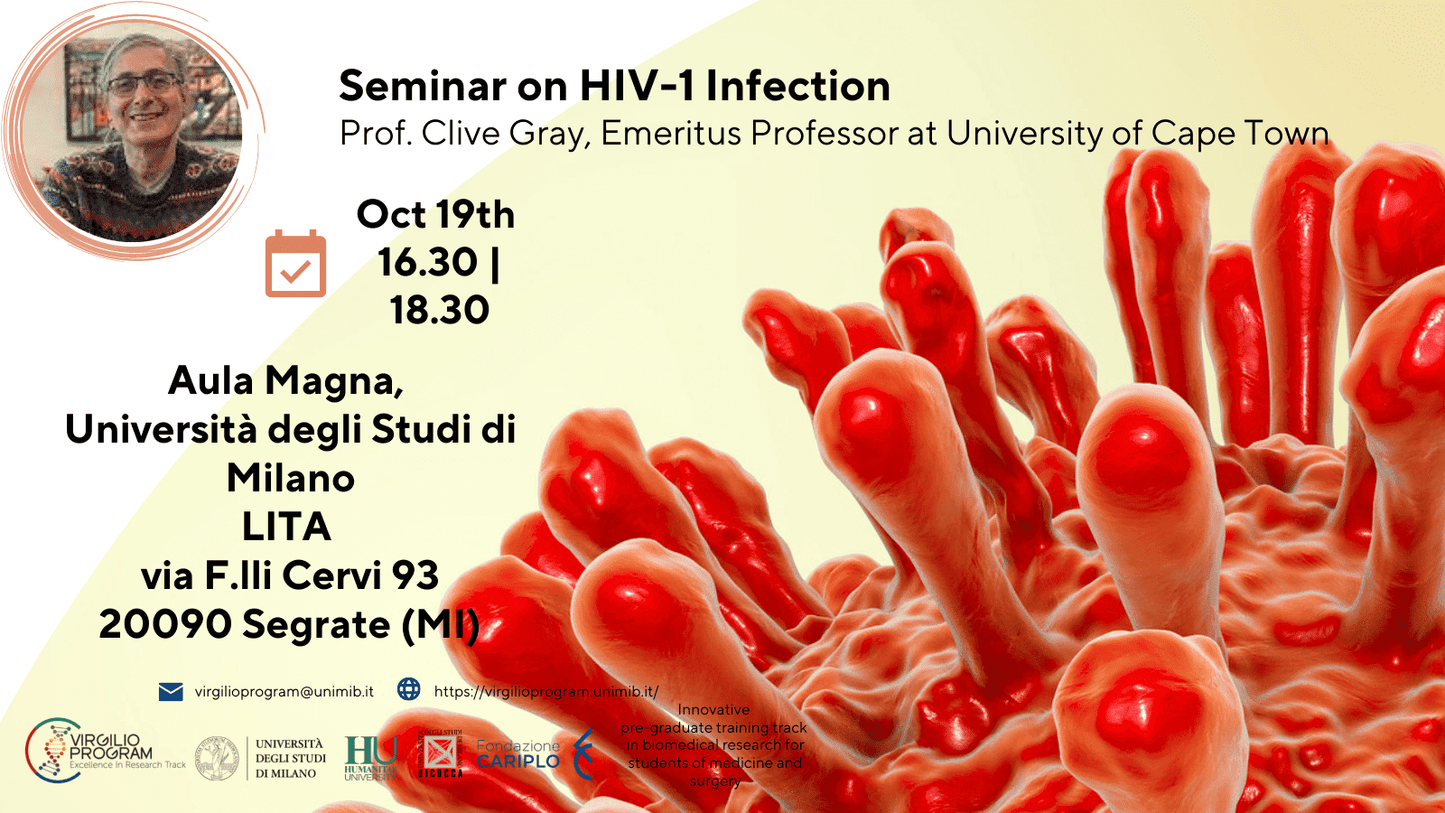 Seminar on HIV-1 Infection "The impact of HIV on the immune ecology of ...